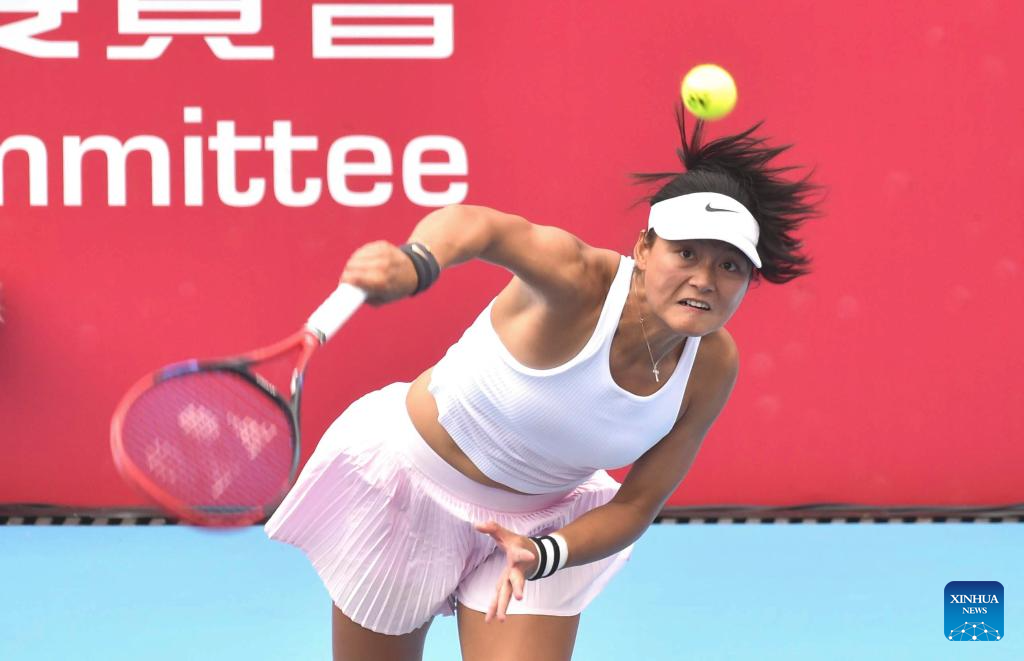 Highlights of WTA Hong Kong Open tennis tournament-Xinhua