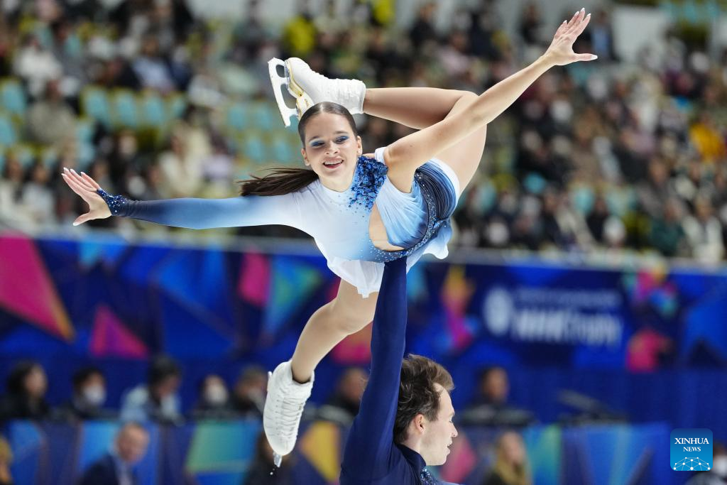 In pics: pair skating free skating at ISU Grand Prix of Figure Skating NHK Trophy 2025-Xinhua
