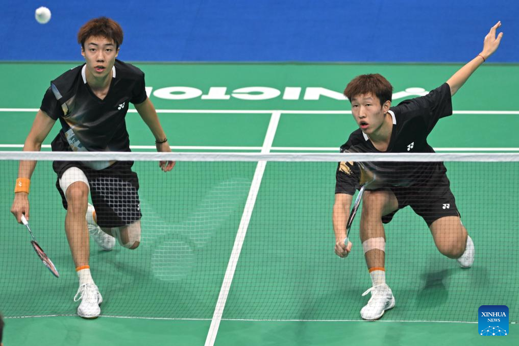 Team Shandong wins gold of U18 men's team of badminton at National ...