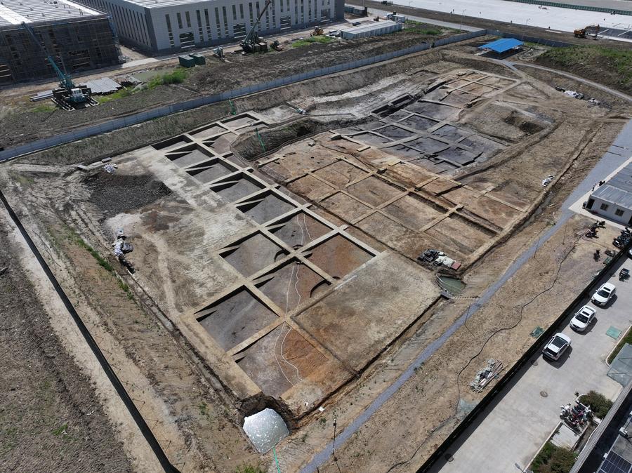 Prehistoric site in east China's Jiangsu dates back about 7,500 to ...