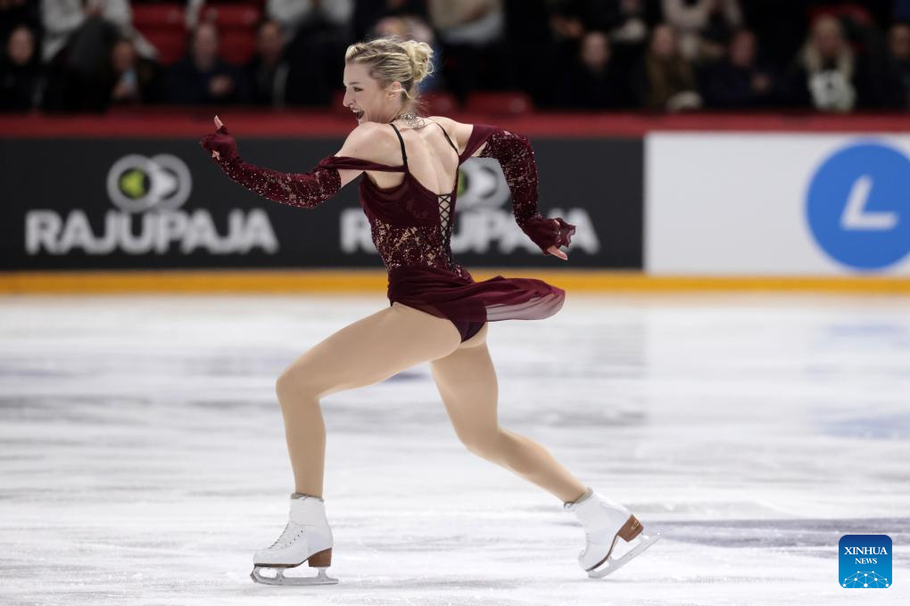 Highlights of ISU Figure Skating Grand Prix 2025-Xinhua