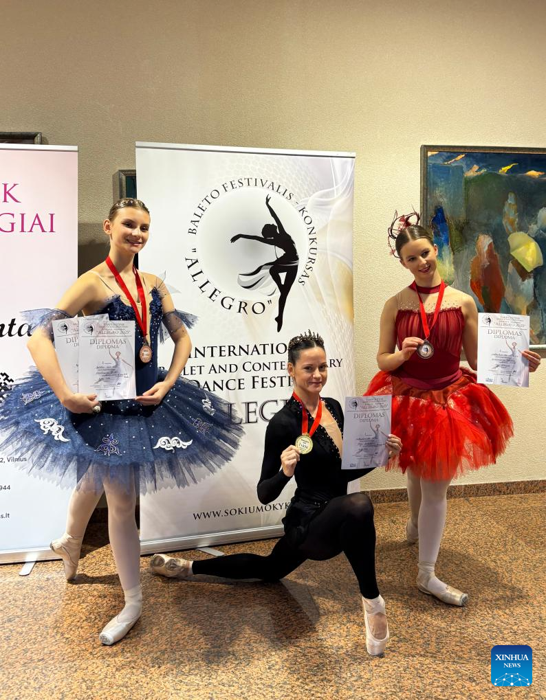 Int'l Ballet and Contemporary Dance Festival-Competition held in Vilnius, Lithuania-Xinhua