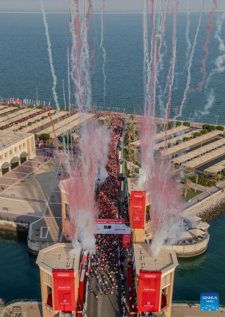 Marathon race held in Capital Governorate, Kuwait-Xinhua