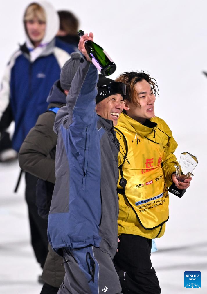Su Yiming takes back-to-back big air World Cup titles-Xinhua