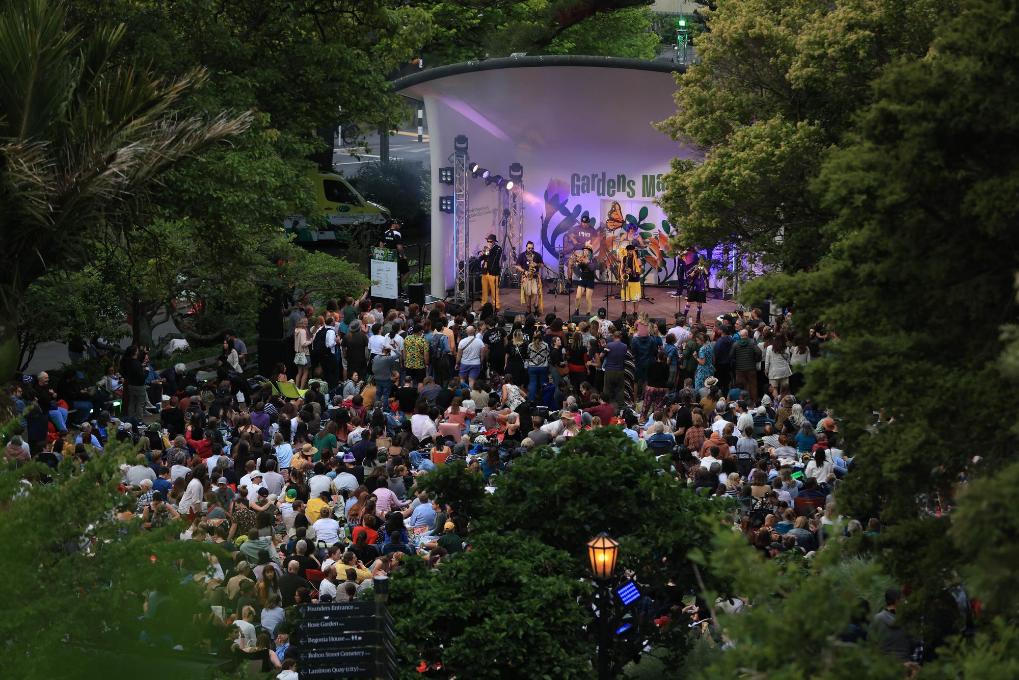 Album: Gardens Magic concert in New Zealand-Xinhua