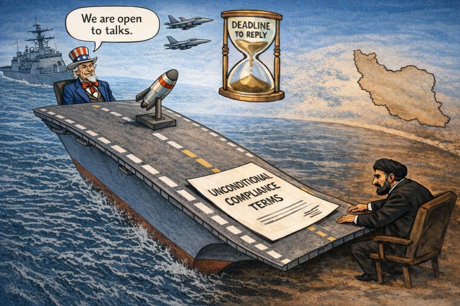 Opinion: "Dialogue" at gunpoint -- U.S. coercive diplomacy towards Iran ...