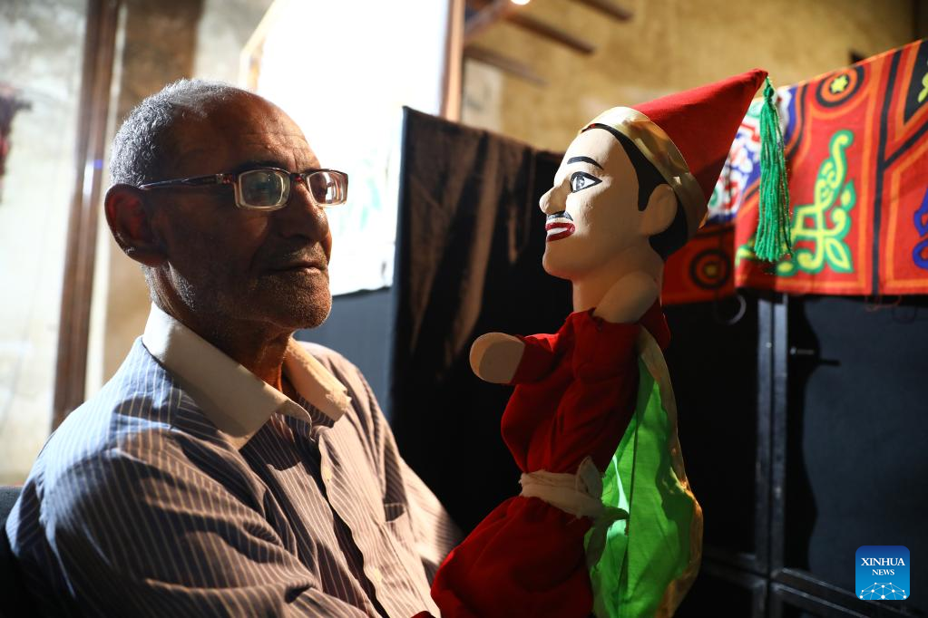 Feature: Art festival aims to save Egypt's traditional Aragoz puppet ...