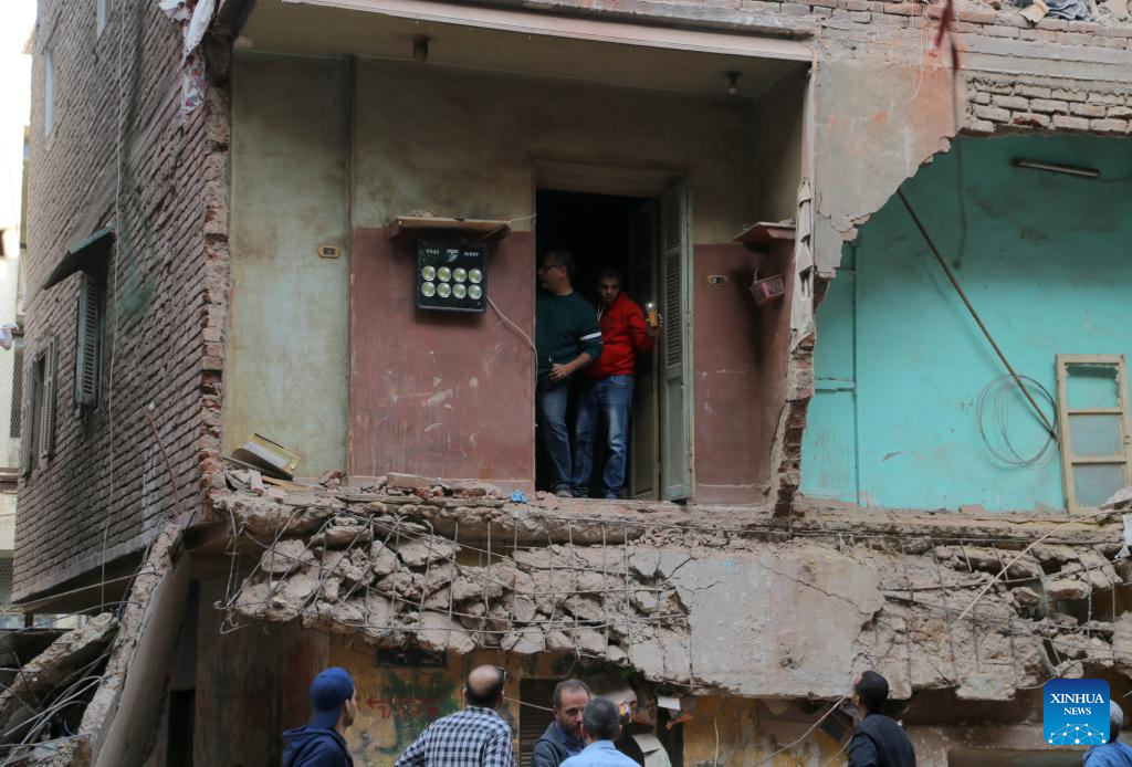 Building collapse in Egypt's Giza kills 3, injures 4-Xinhua