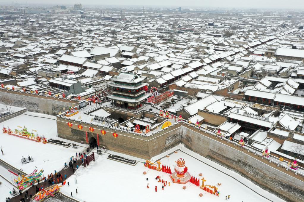 In pics: snow scenery across China-Xinhua