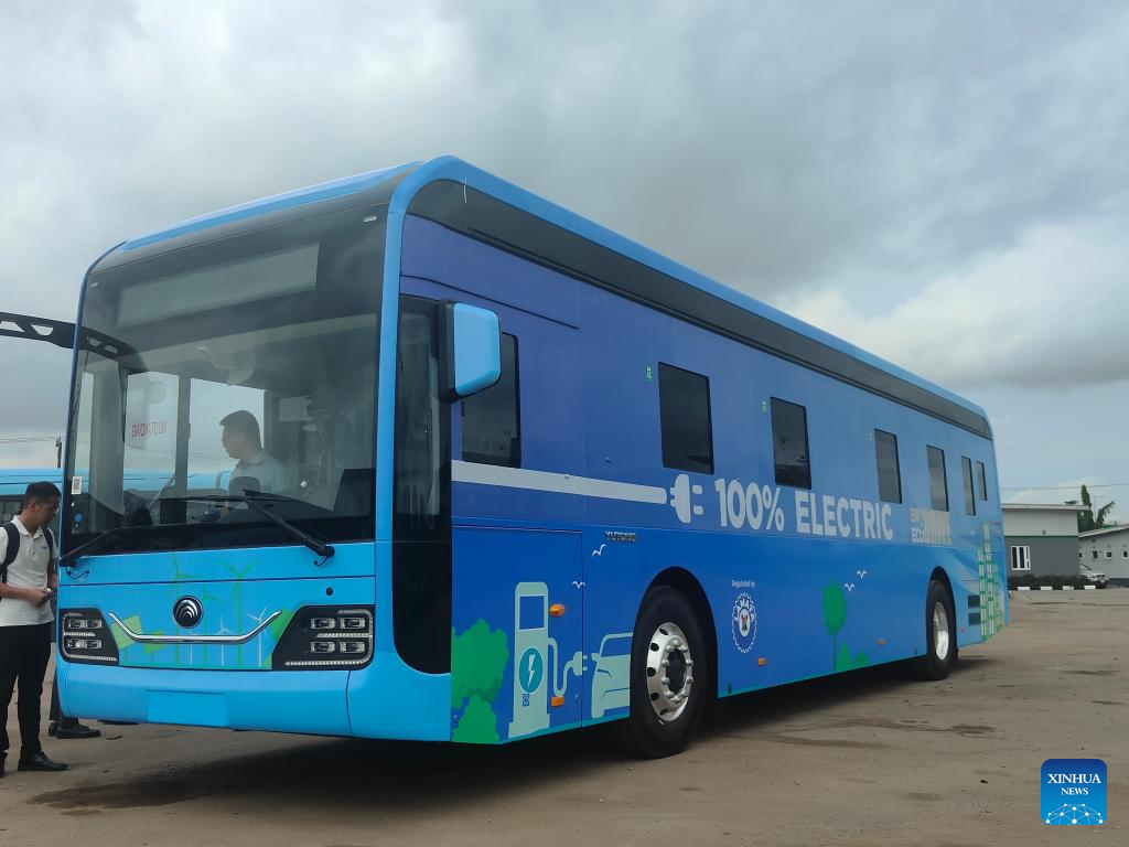 Chinese Bus Maker Yutong Launches First Electric Buses In Nigeria Xinhua Chinese Bus Maker Yutong Launches First Electric Buses In Nigeria Xinhua