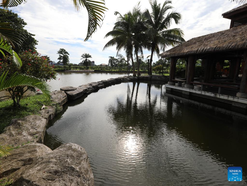 View of Malabo National Park in Equatorial Guinea-Xinhua