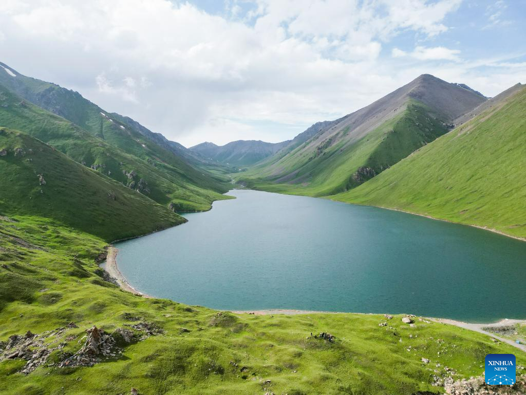 Scenery of Bayan Bulag grassland in Hejing County, NW China-Xinhua