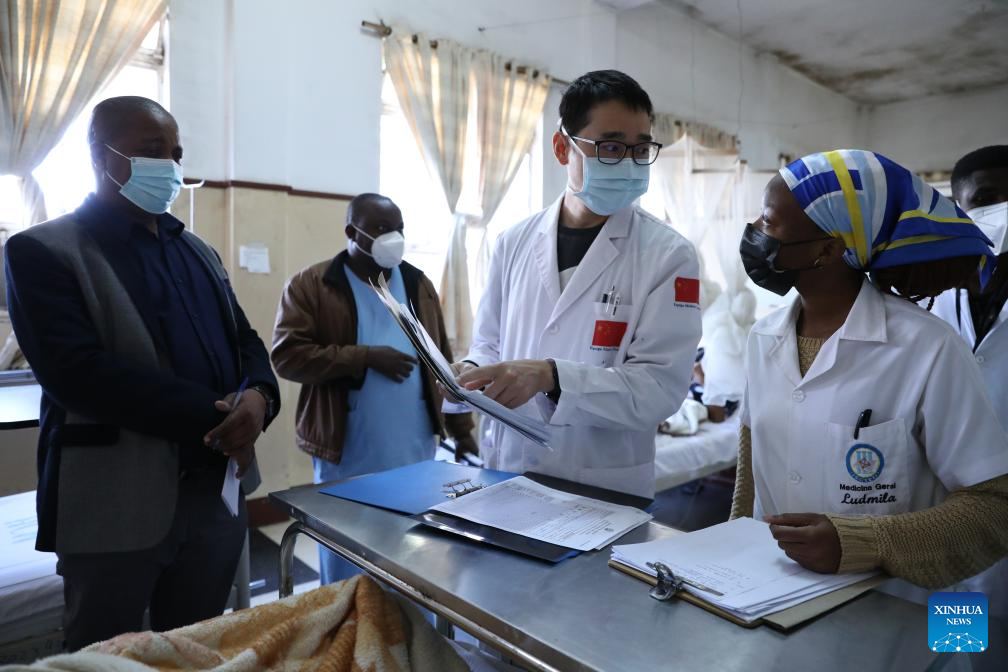 Chinese medical team provides medical services at Maputo Central ...