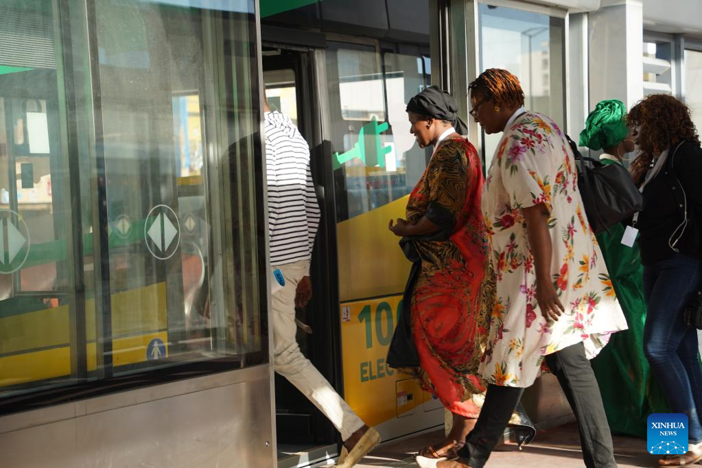 Senegal launches first all-electric bus rapid transit network in sub-Saharan Africa-Xinhua