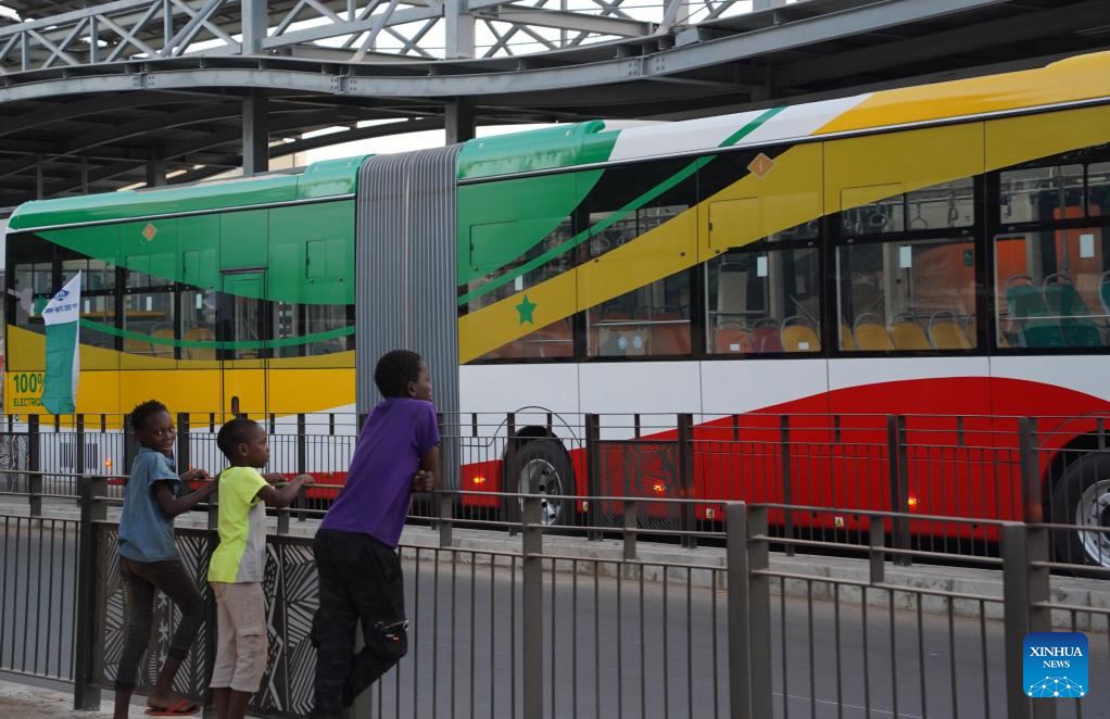 Senegal launches first all-electric bus rapid transit network in sub-Saharan Africa-Xinhua