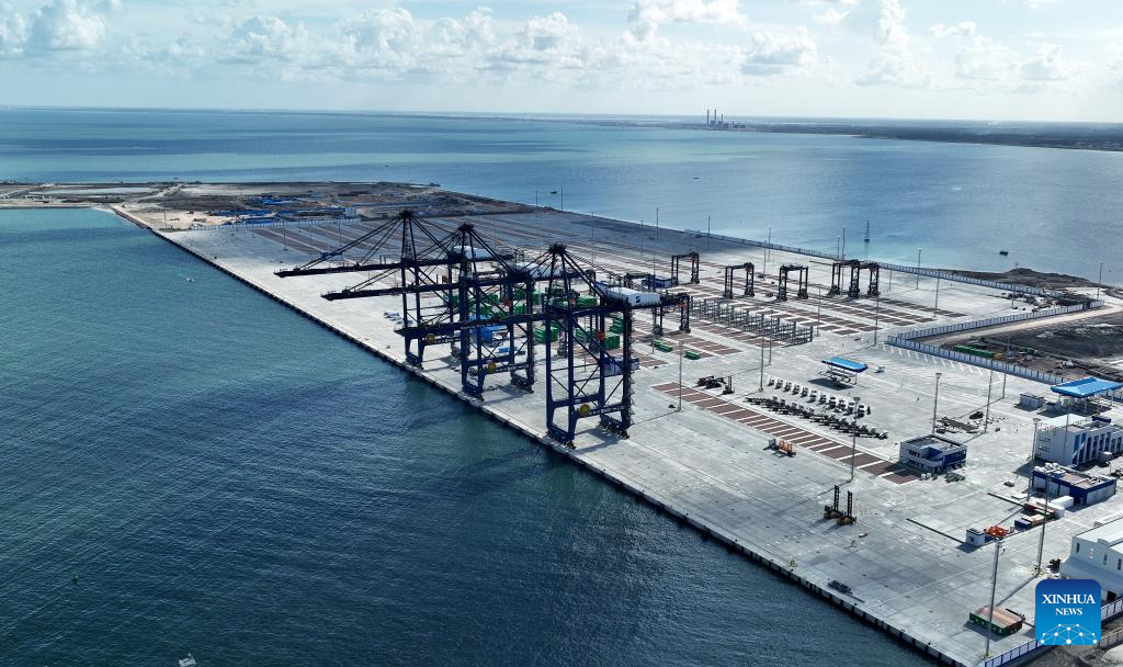 China-built container terminal starts operation in Egypt's Alexandria ...