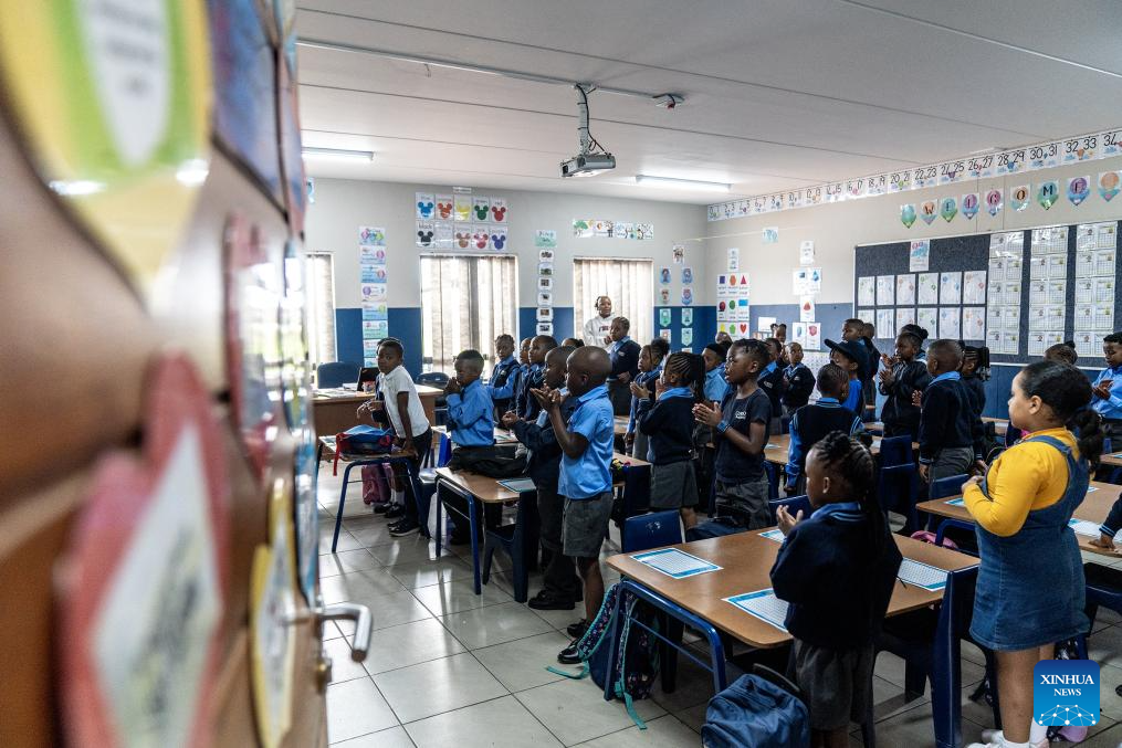 Students start new semester in Johannesburg, South Africa-Xinhua