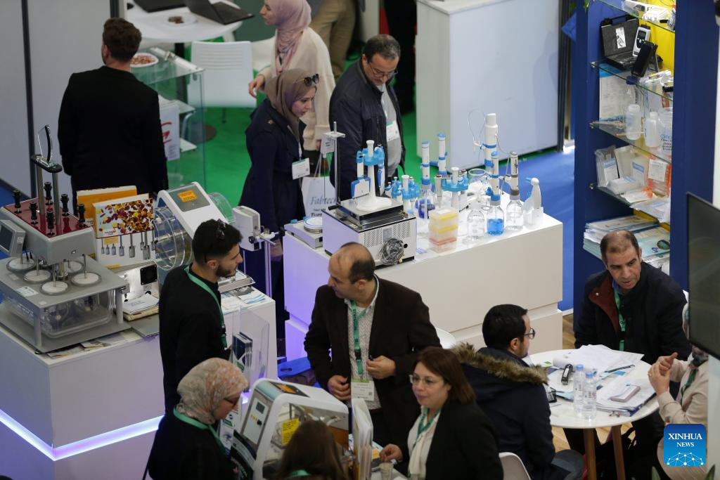 Pharmaceutical technology trade show held in Algeria-Xinhua