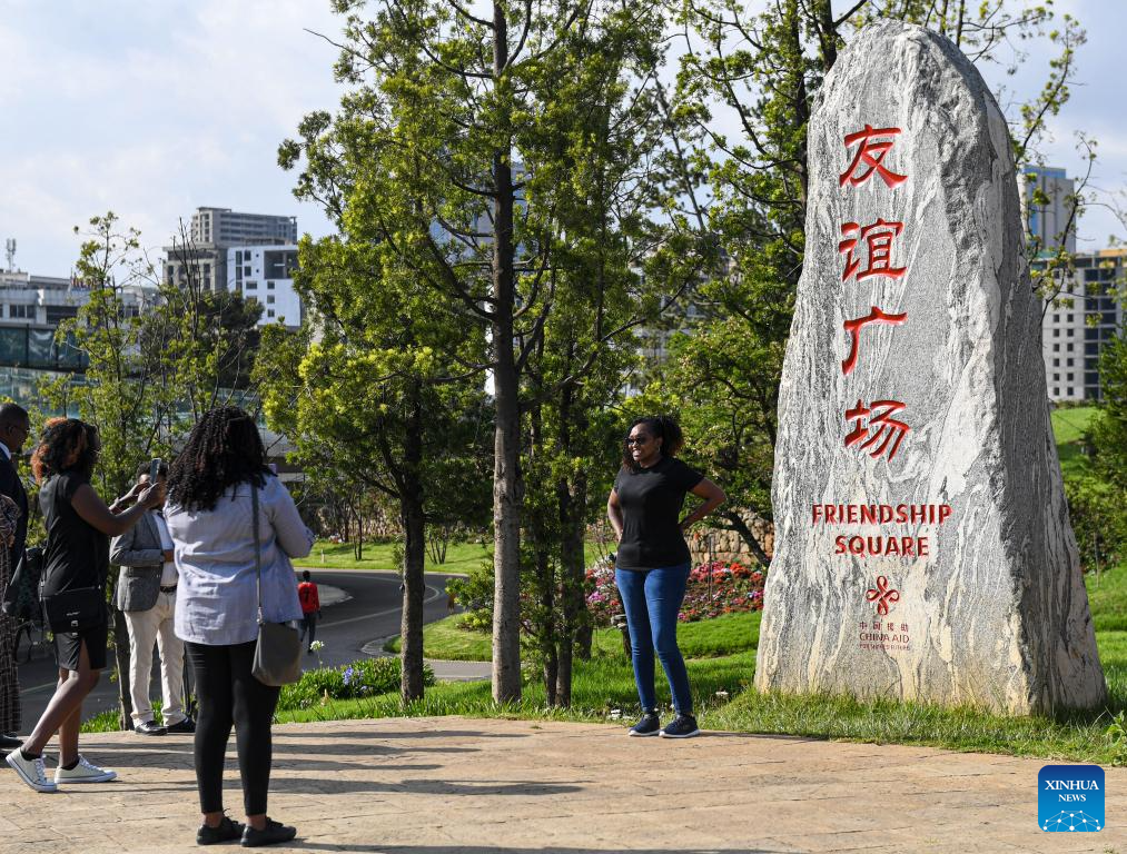 China-supported Friendship Square becomes favorable spot for citizens ...