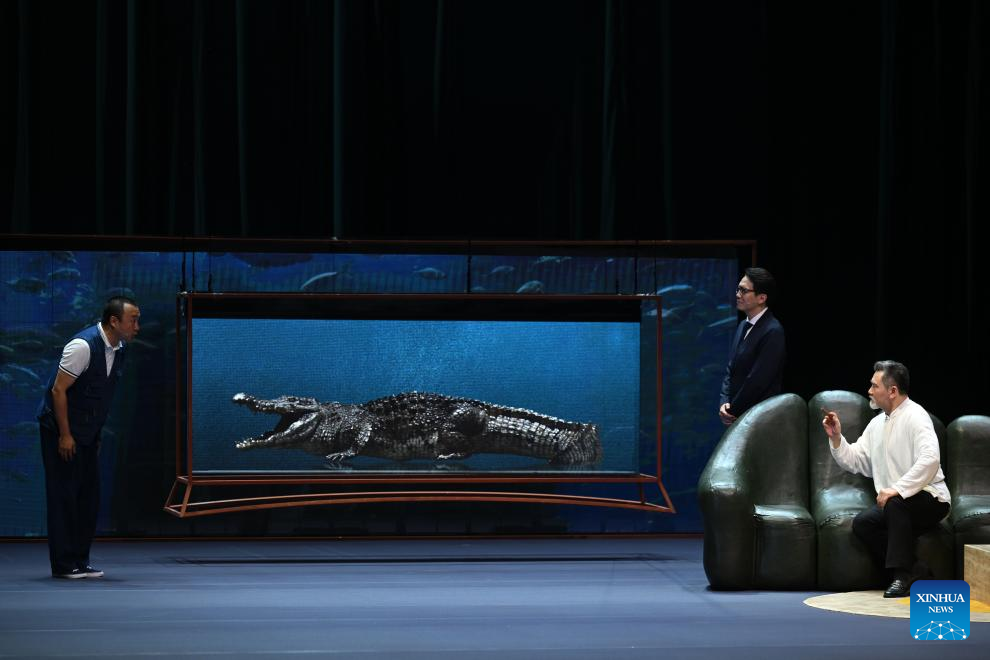 Drama "Crocodile" by Mo Yan makes debut in E China's Jiangsu-Xinhua