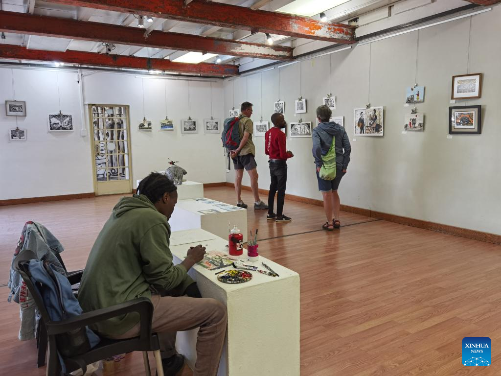 Namibian artists advocate wildlife conservation through art exhibition ...