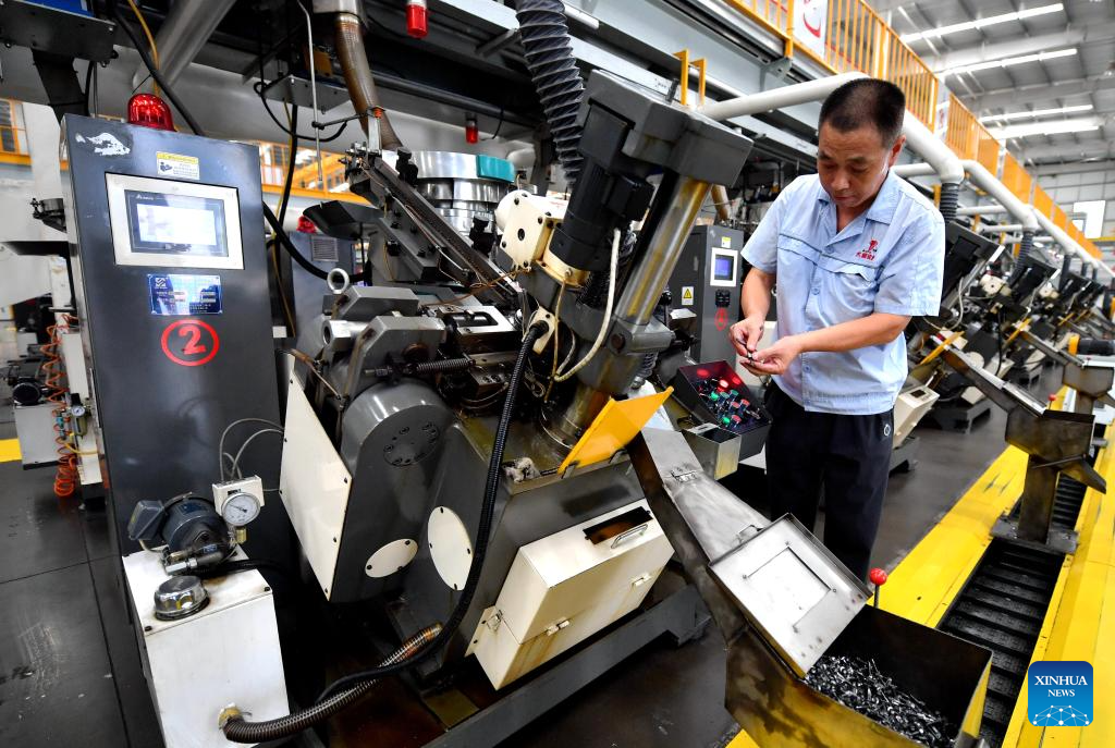 In pics: fasteners production hub in Handan, N China-Xinhua