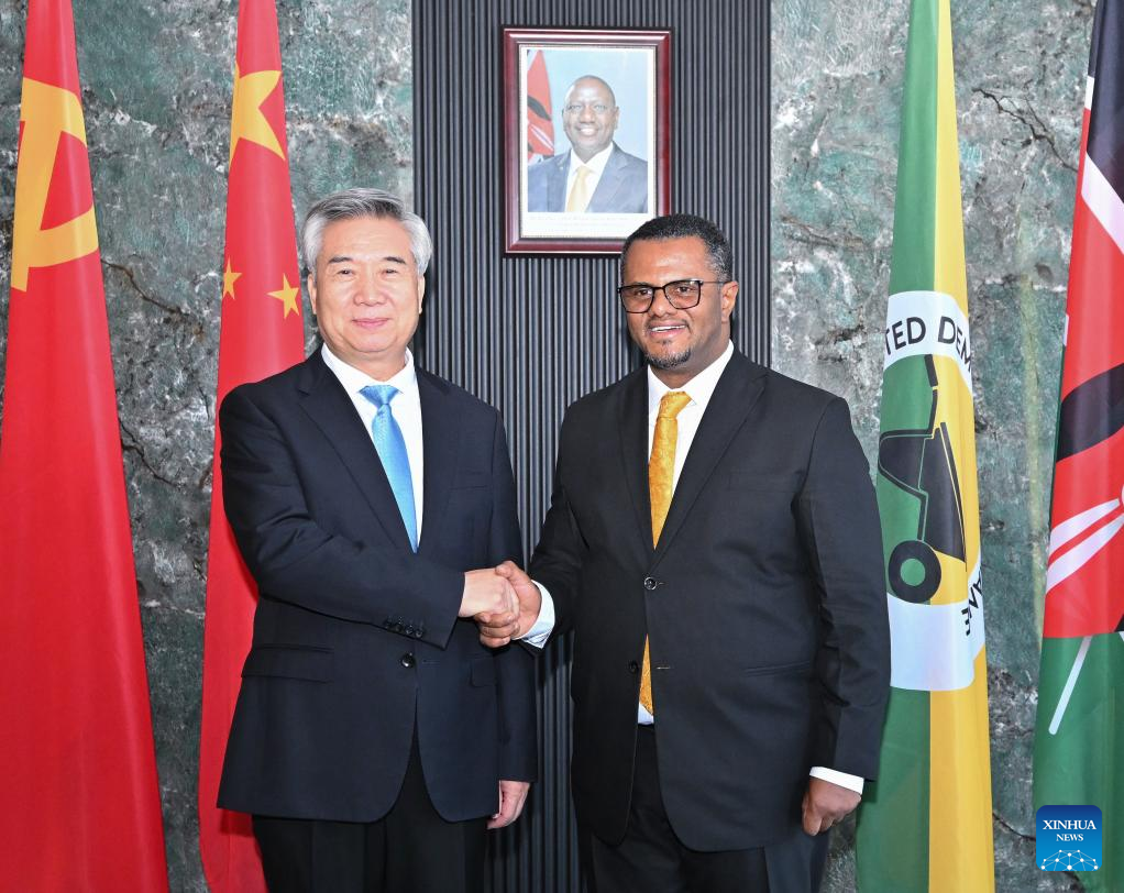 Senior CPC official pledges to advance China-Kenya cooperation-Xinhua
