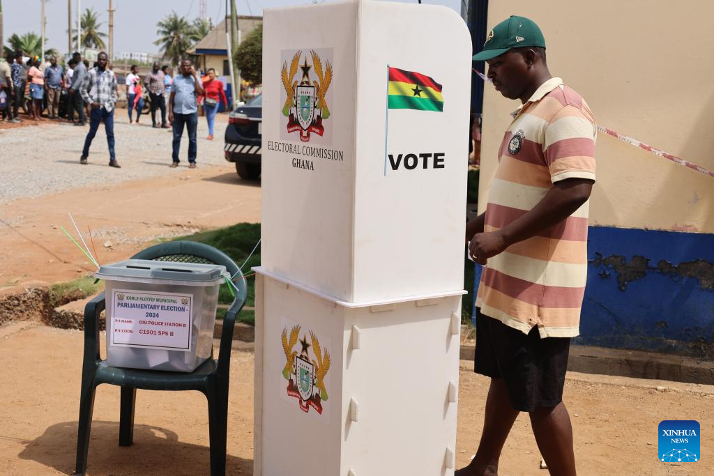 Ghana holds special voting ahead of general elections-Xinhua