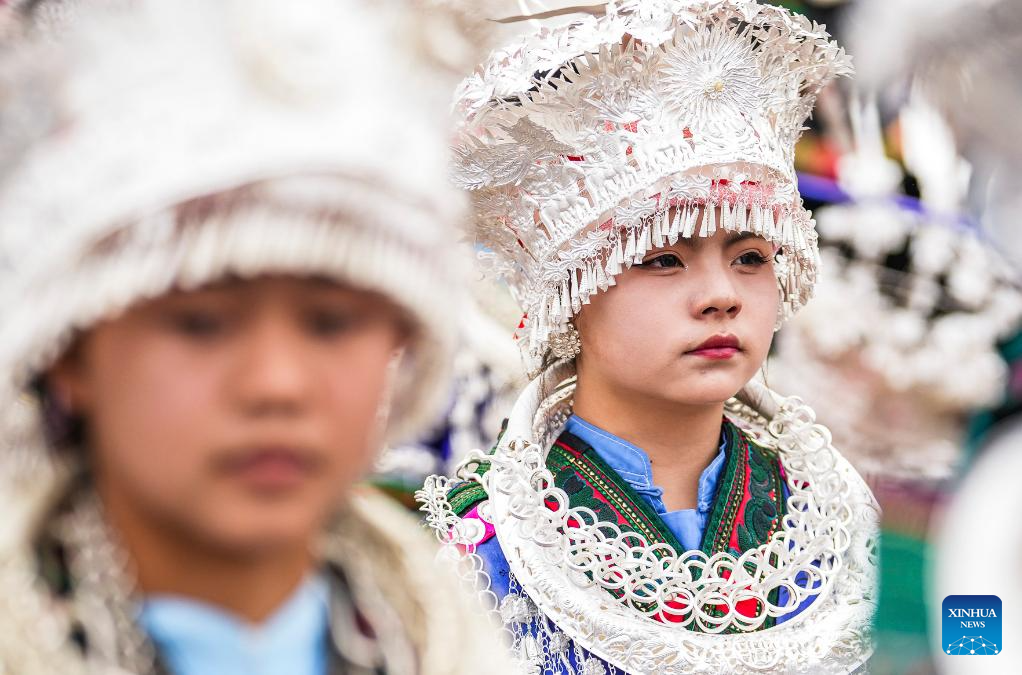 Miao Sisters Festival celebrated in China's Guizhou-Xinhua