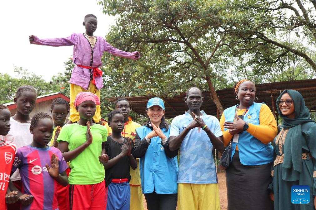 UNHCR goodwill ambassador Yang Yang finds the true power of sports-Xinhua