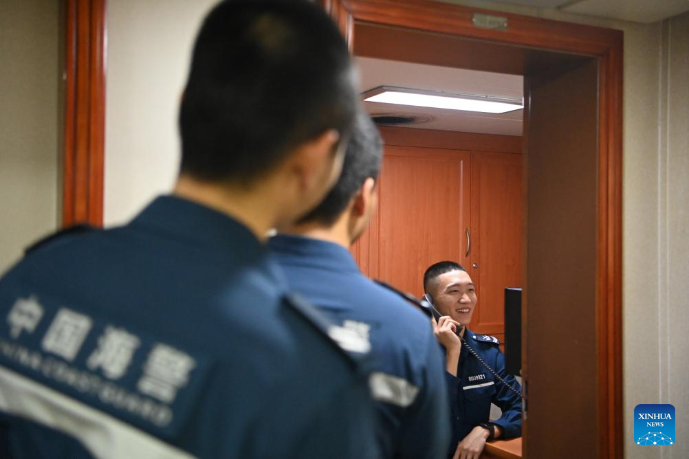 Law enforcers celebrate Spring Festival aboard China Coast Guard vessel ...