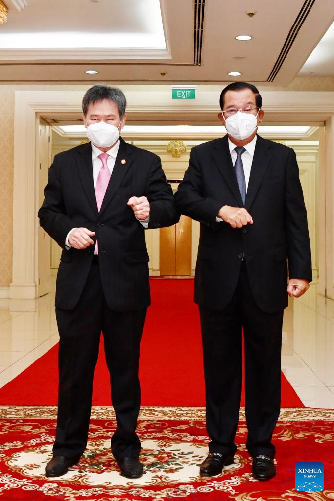Cambodian PM, ASEAN secretary-general meet on RCEP, Myanmar-Xinhua