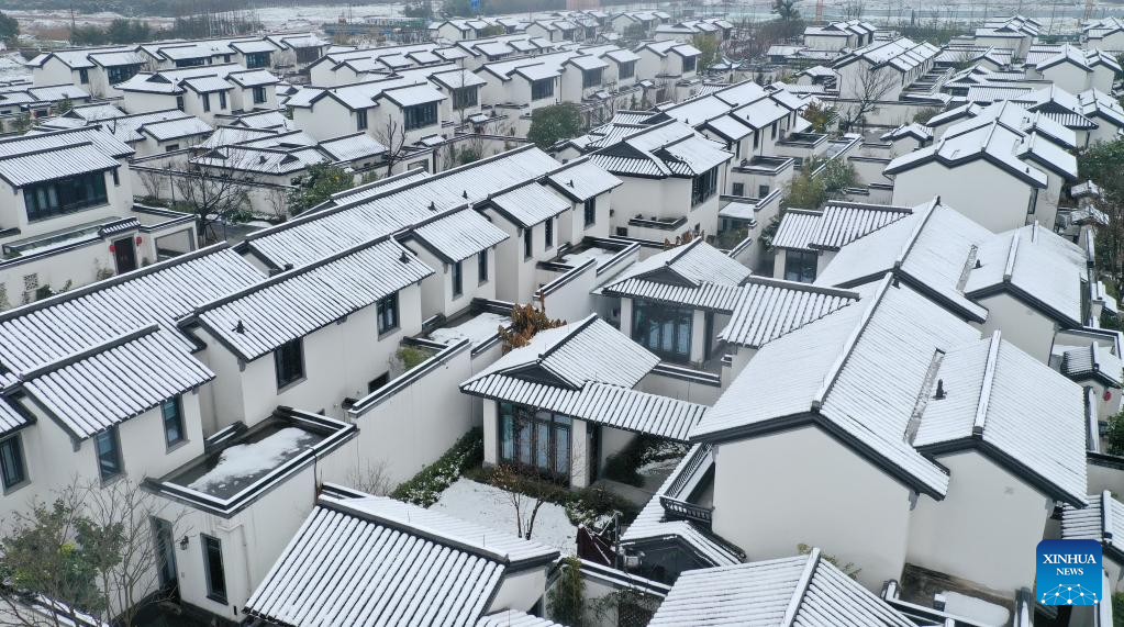Snow scenery across China-Xinhua
