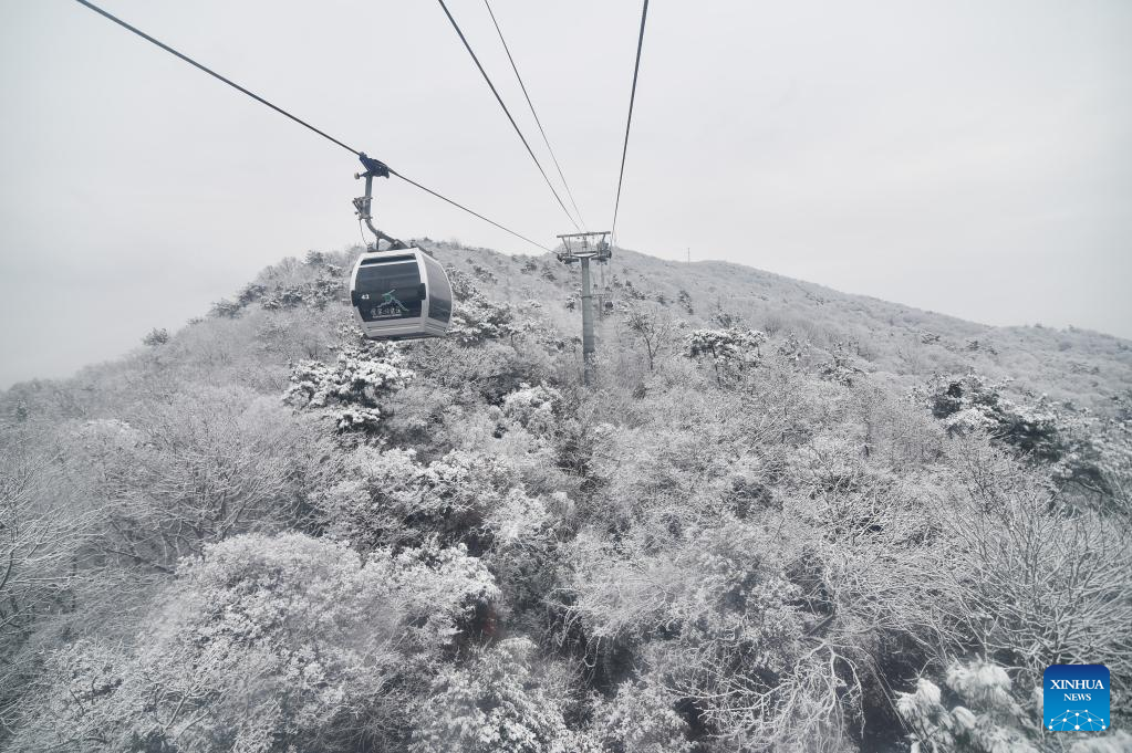 Snow scenery across China-Xinhua