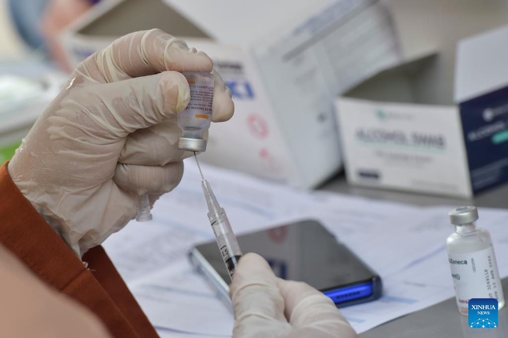 Mass booster campaign carried out in Tangerang city, Indonesia-Xinhua