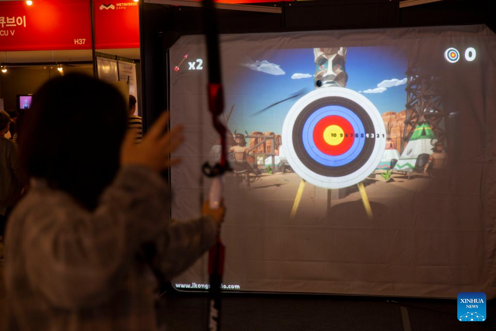 Metaverse Expo 2022 held in Seoul, South Korea-Xinhua