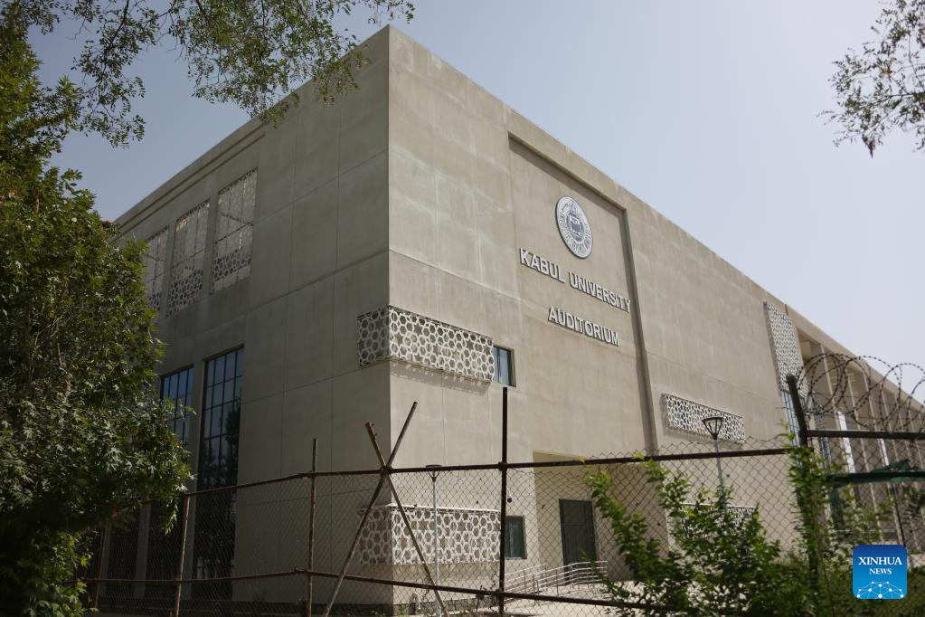 China-funded building, auditorium inaugurated at Kabul University-Xinhua