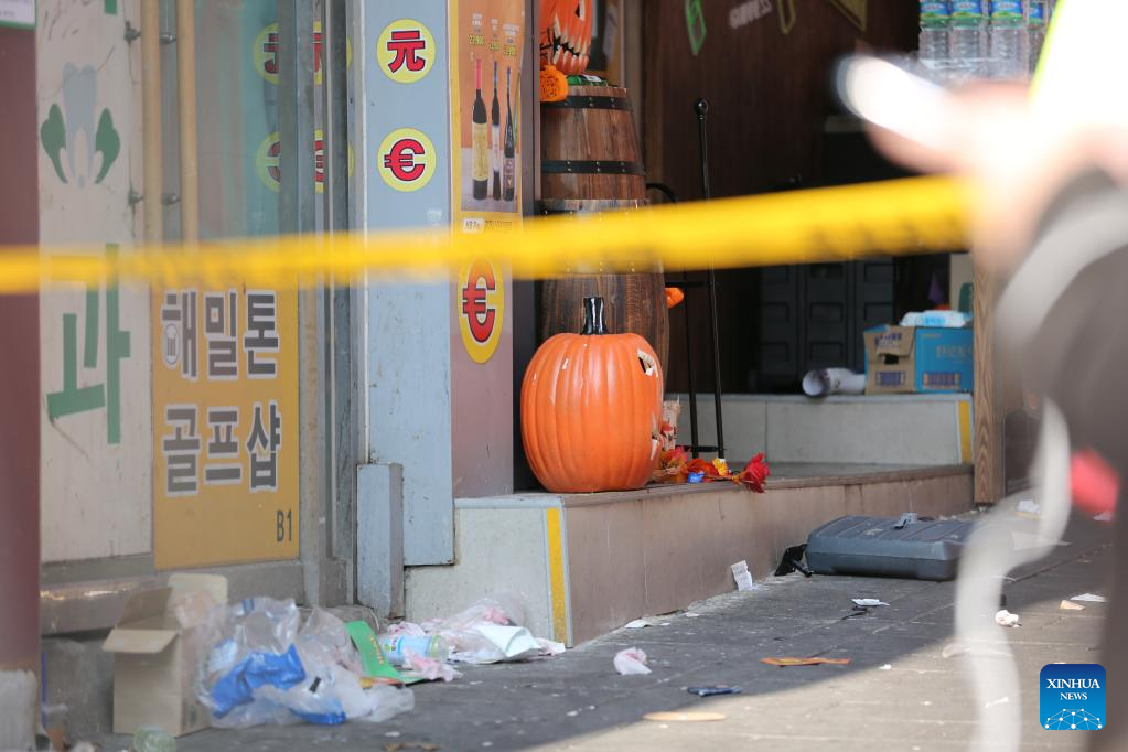 151 killed, 82 injured in Halloween stampede in S.Korea's Seoul-Xinhua