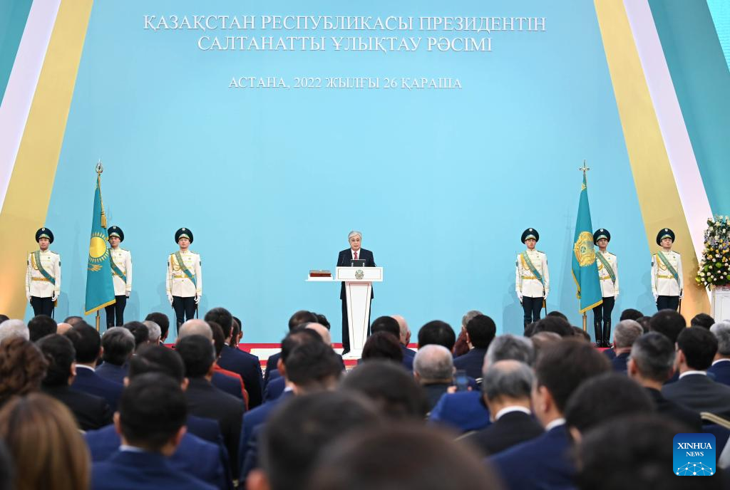 Tokayev sworn in as Kazakh president-Xinhua