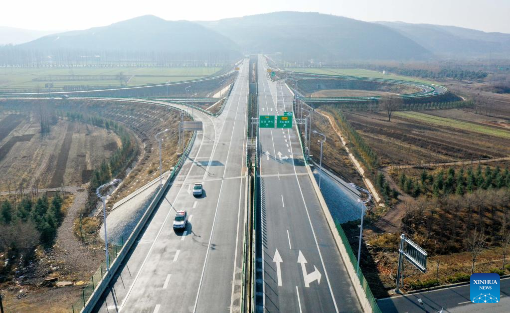 In pics: expressway linking Xin'an and Yichuan in China's Henan-Xinhua