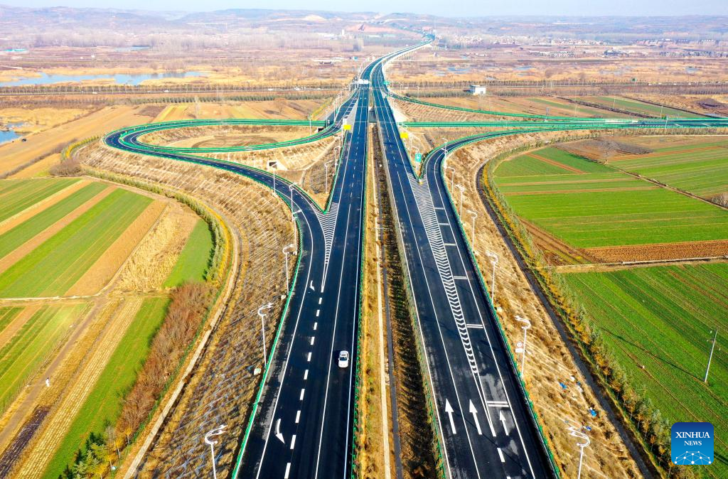 In pics: expressway linking Xin'an and Yichuan in China's Henan-Xinhua