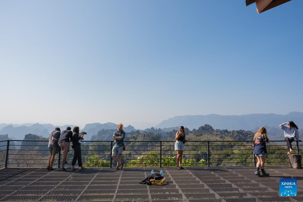 In pics: Rock Viewpoint in Laos-Xinhua