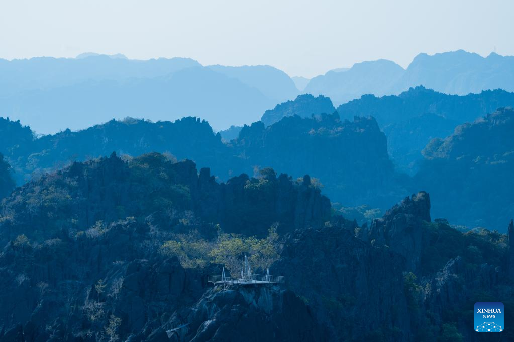 In pics: Rock Viewpoint in Laos-Xinhua