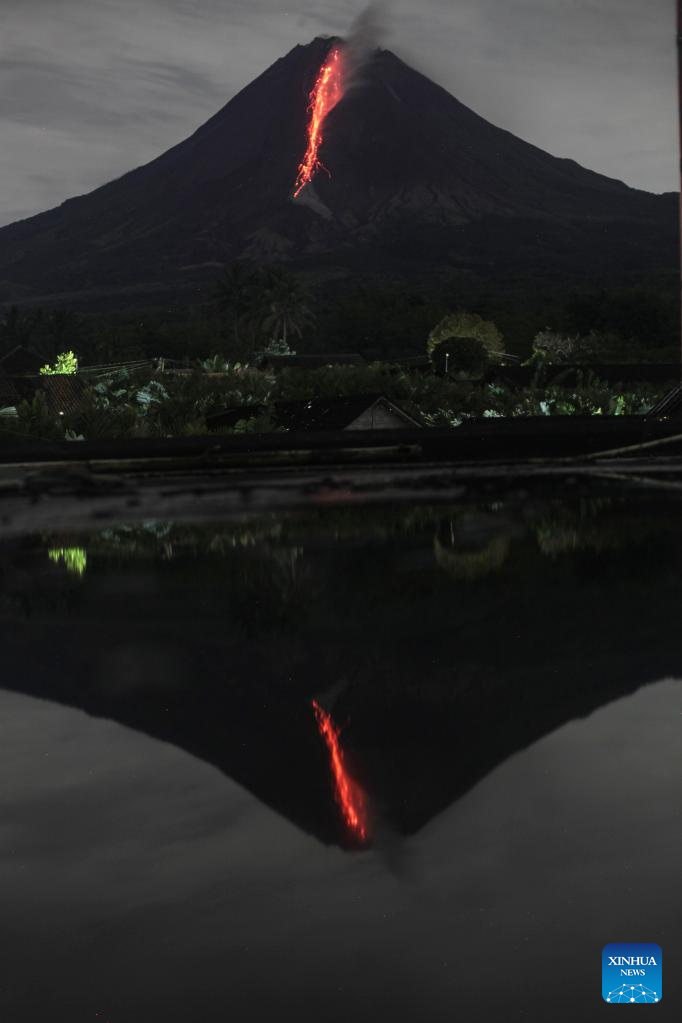 Mount Merapi volcano erupts in Indonesia-Xinhua