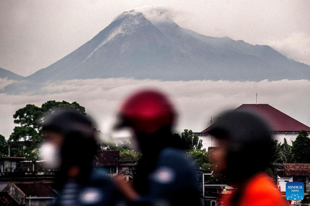 Indonesia's Merapi volcano erupts, spewing white smoke and volcanic ...