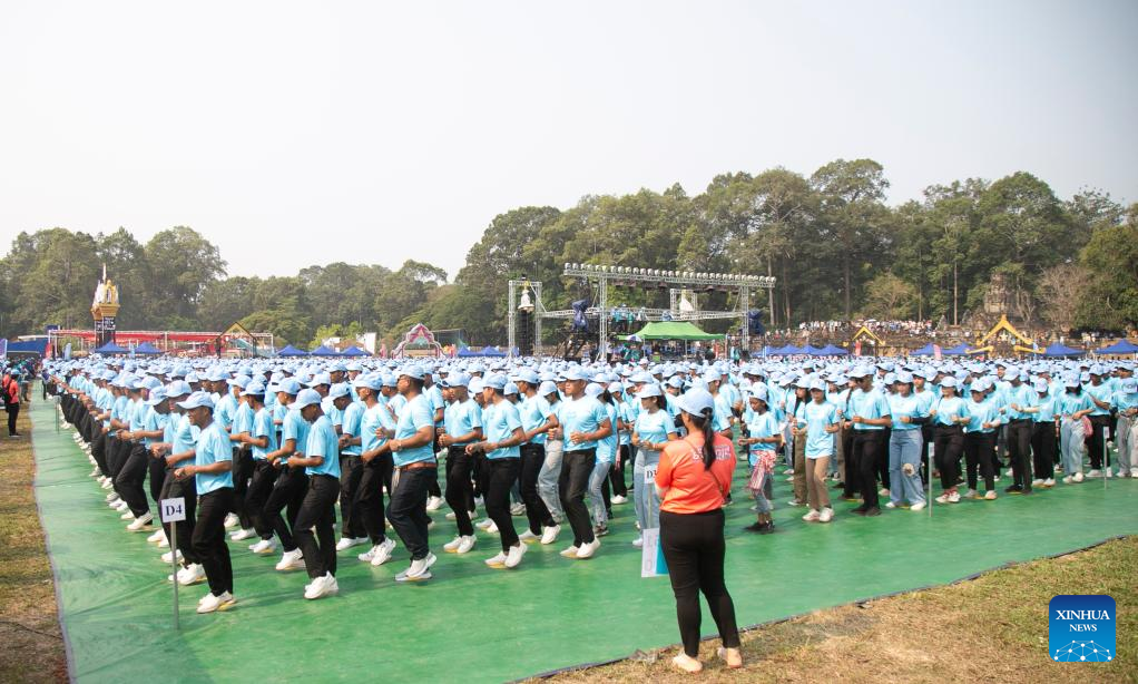 Cambodia breaks its own Guinness World Record for largest Madison dance ...