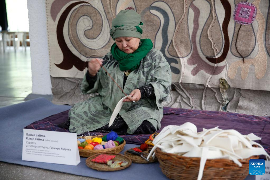 Embroidery festival held in Kyrgyzstan-Xinhua
