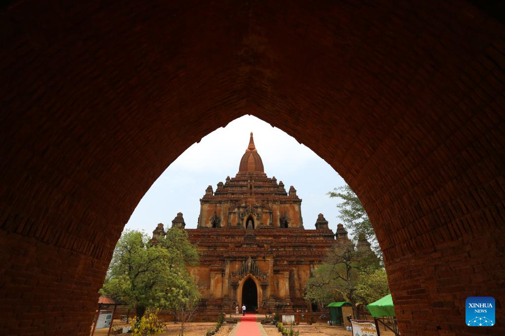 Scenery of Bagan, Myanmar-Xinhua