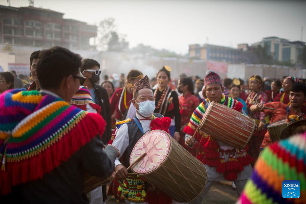 Ubhauli festival celebrated in Kathmandu, Nepal-Xinhua