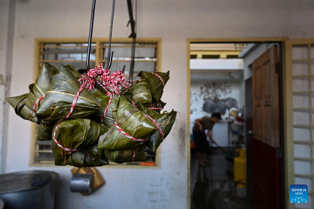 In pics: Nyonya rice dumplings in Malacca, Malaysia-Xinhua
